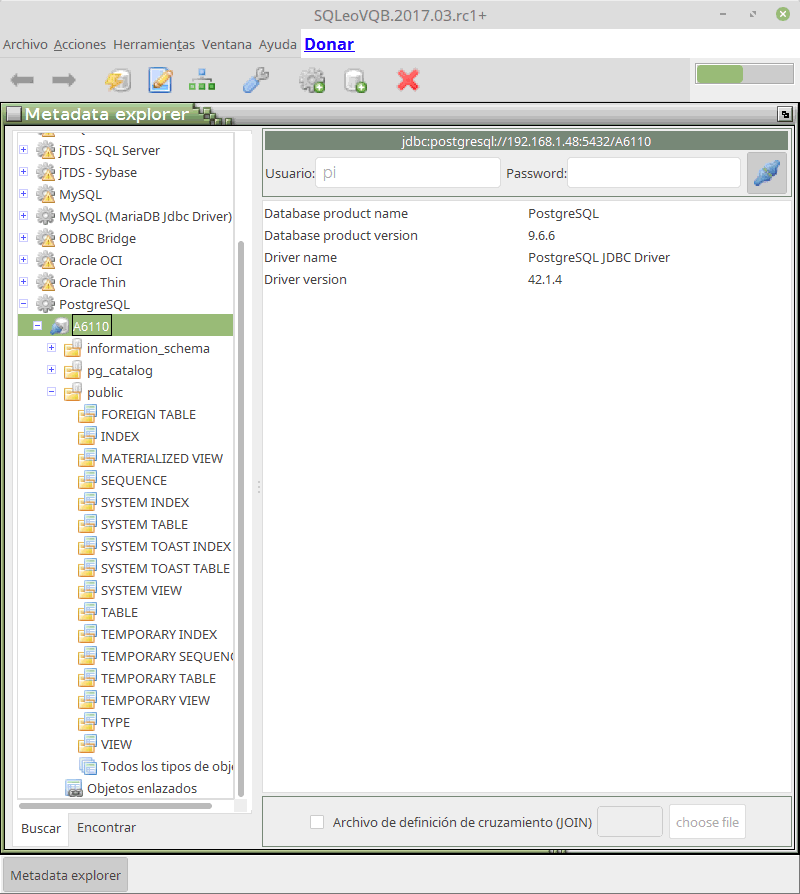 SQLeo un editor visual de consultas SQL multiplataforma - atareao con Linux