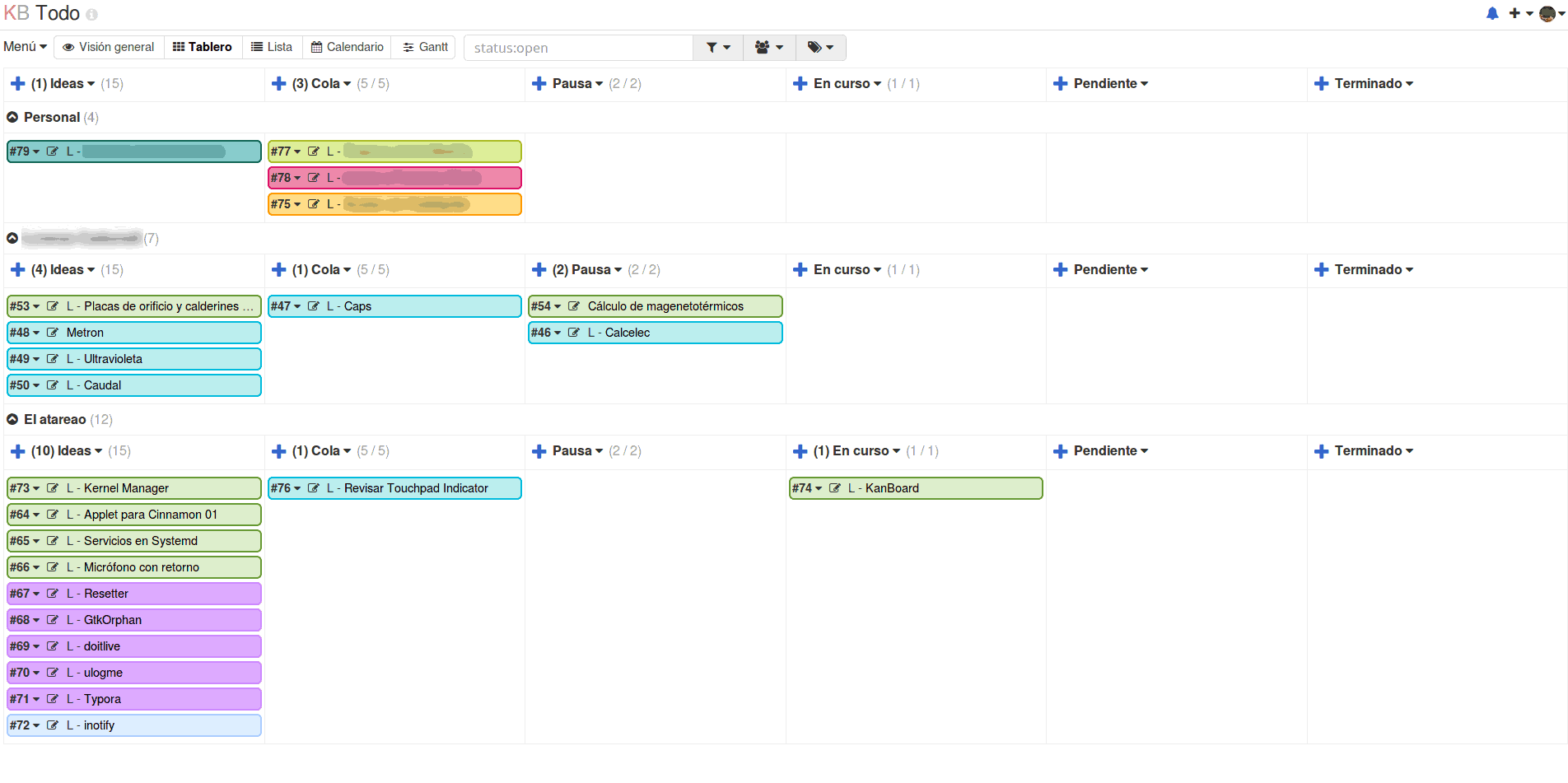 La metodología Kanban con KanBoard en la Raspberry Pi - Atareao