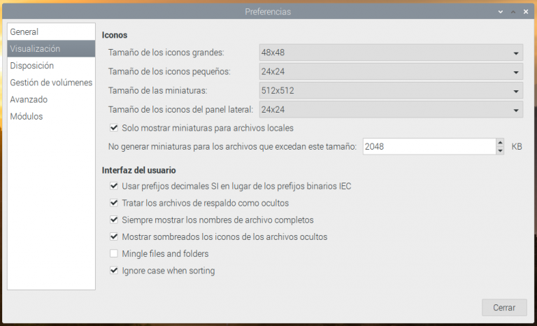 El gestor de archivos de Raspberry Pi OS - atareao con Linux