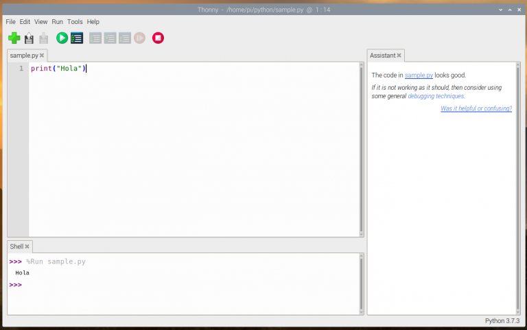 Thonny, un editor Python para principiantes - atareao con Linux